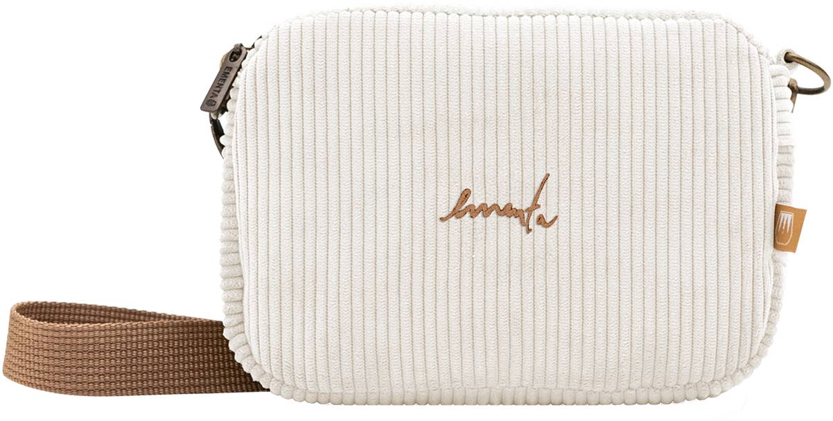 Ementa Sb Fluffy Signature Cord Bag Off White Bianco Uomo » ModeOn ...